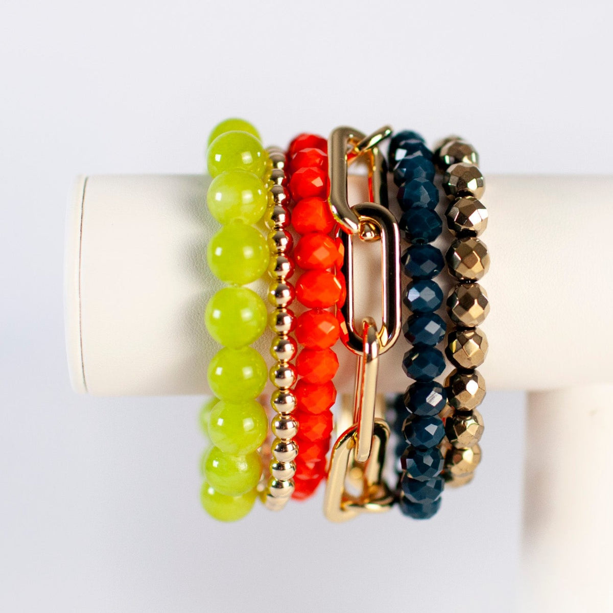Vibrant Autumn Bracelet Stack – Centered Jewelry