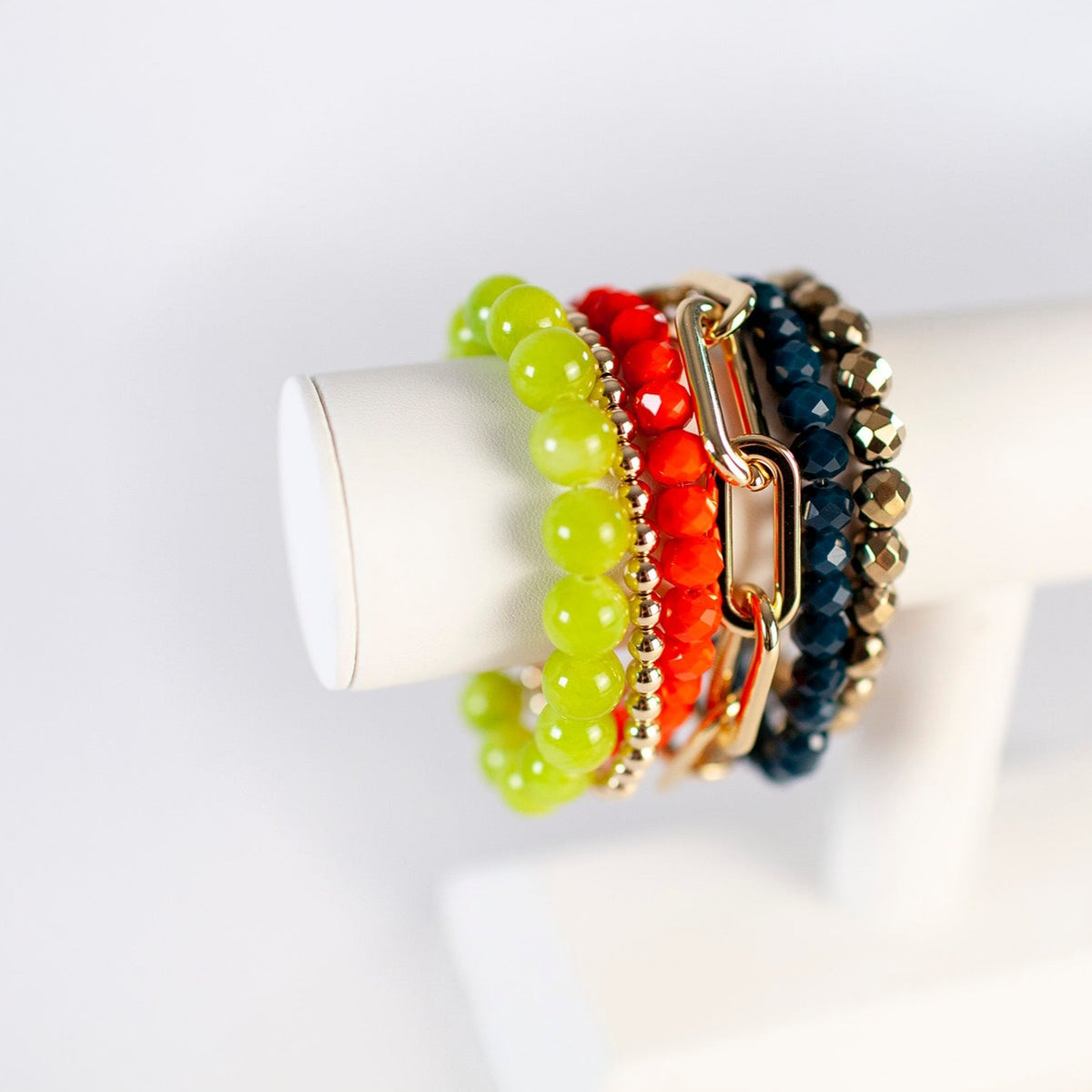 Vibrant Autumn Bracelet Stack – Centered Jewelry